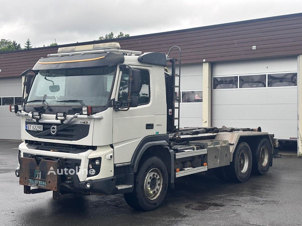 Prodaje se Volvo FMX 460 6x4 Krokløft – Fullt vinterrigget med brøyte- og strøutr rol kiper sa kukom na aukciji