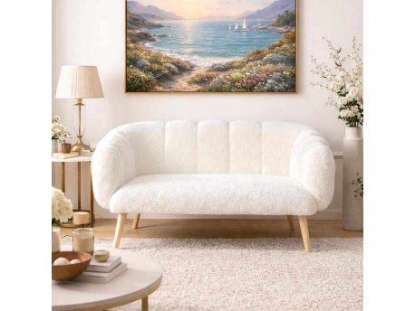 Atelier del Sofa Sofa dvosed Lotus White