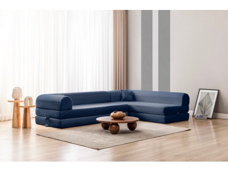 Atelier del Sofa Ugaona garnitura Legom Eco Navy Blue