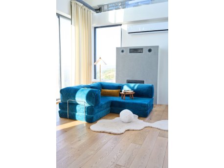Atelier del Sofa Ugaona garnitura Kanyon Indigo