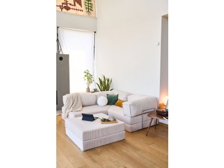 Atelier del Sofa Ugaona garnitura Kanyon Cream