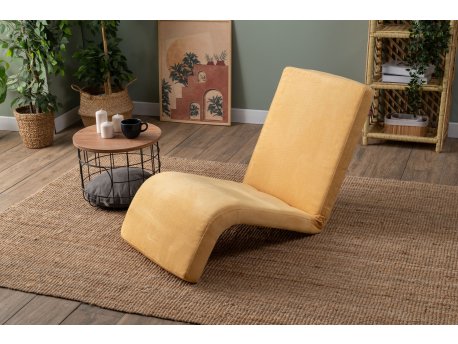 Atelier del Sofa Fotelja Nami Single Mustard