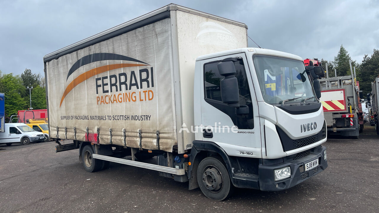 Prodaje se IVECO EUROCARGO 75-160 kamion sa kliznom ceradom na aukciji