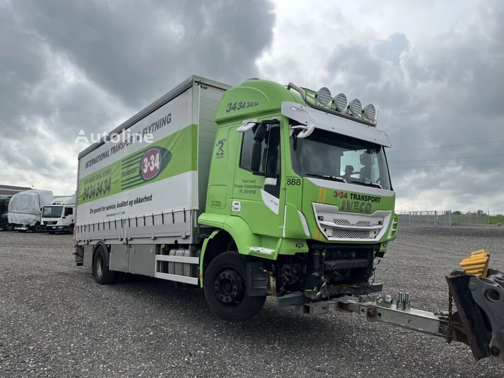 IVECO Stralis 310 kamion sa klizna zavesa cerada nakon udesa