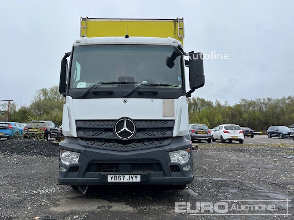 Prodaje se Mercedes-Benz 2017 Mercedes Antos 4x2 Curtainsider Lorry kamion sa kliznom ceradom na aukciji