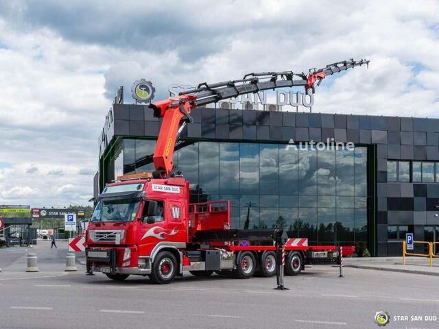 Volvo FM460 8x4 PALFINGER PK 65002 SH Crane Fly Jib kamion platforma