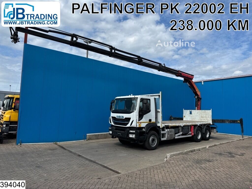 IVECO X-Way 360 6X4, EURO 6, Steel suspension, Palfinger kamion platforma