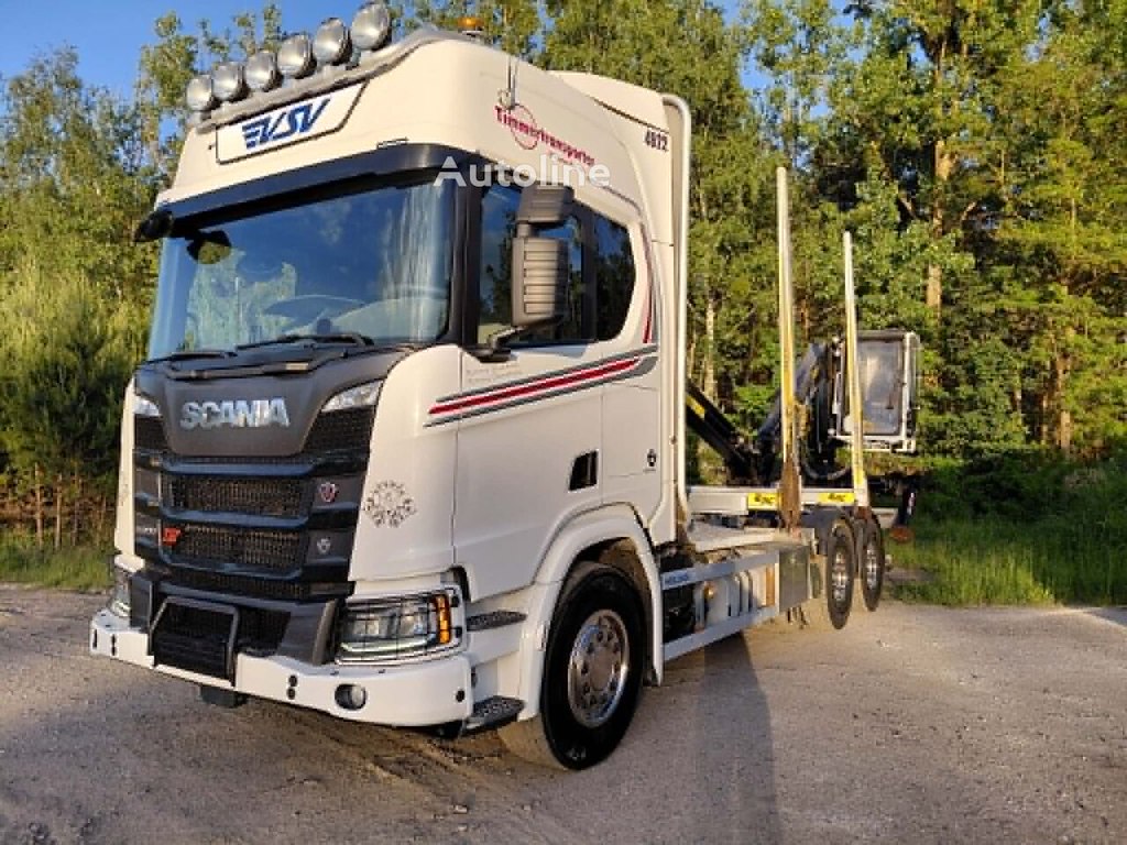 Scania R650 kamion za prevoz drva
