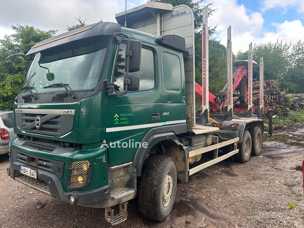 Volvo FMX 460mp kamion za prevoz drva