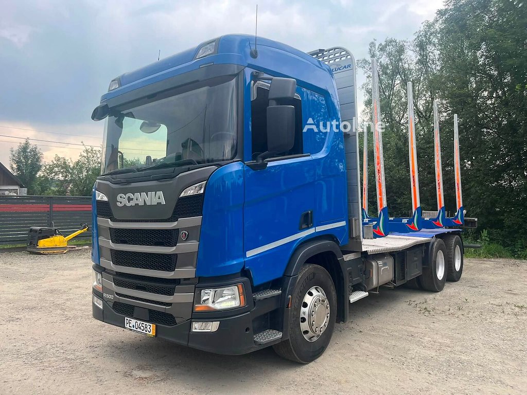 Scania R500 kamion za prevoz drva