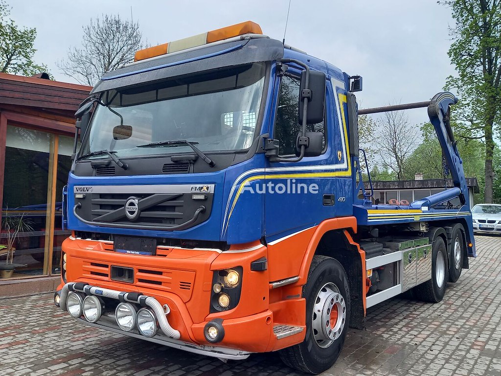 Volvo FMX 410, FOR 2 CONTAINER, RETARDER kamion autopodizač kontejnera