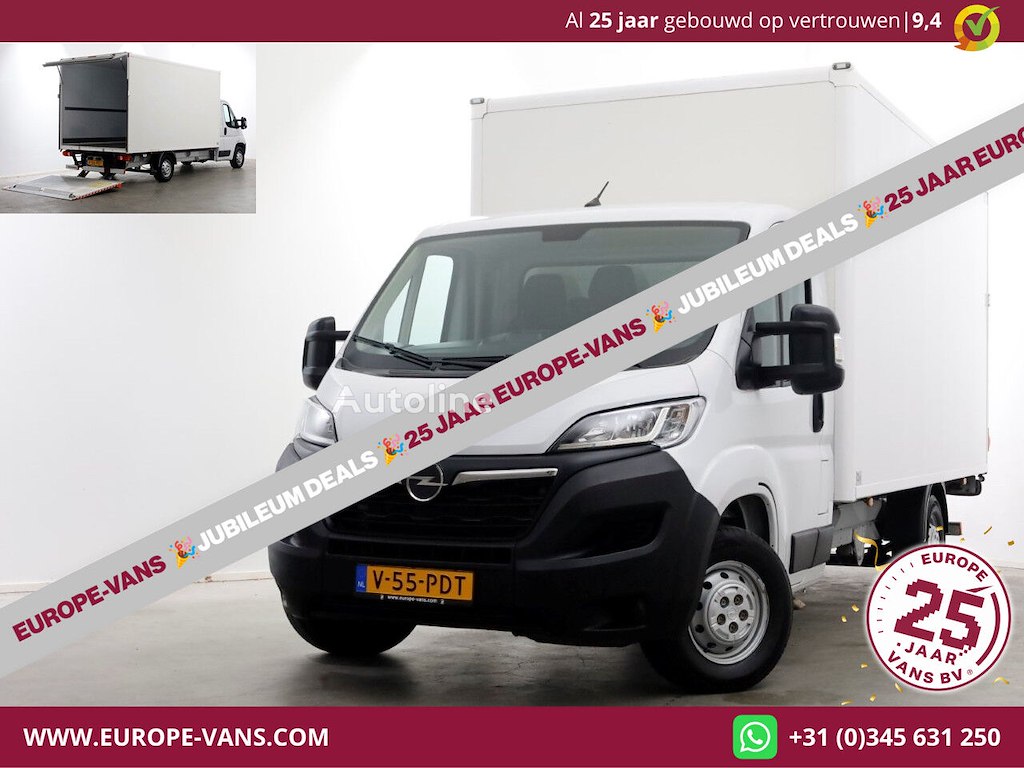 Opel Movano 2.2D 140pk Bakwagen met laadklep 1.060kg laadvermogen 08- kamion furgon < 3.5t