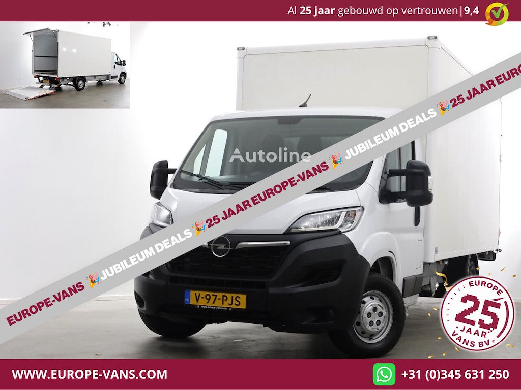Opel Movano 2.2D 140pk Bakwagen met laadklep 1.060kg laadvermogen 08- kamion furgon < 3.5t