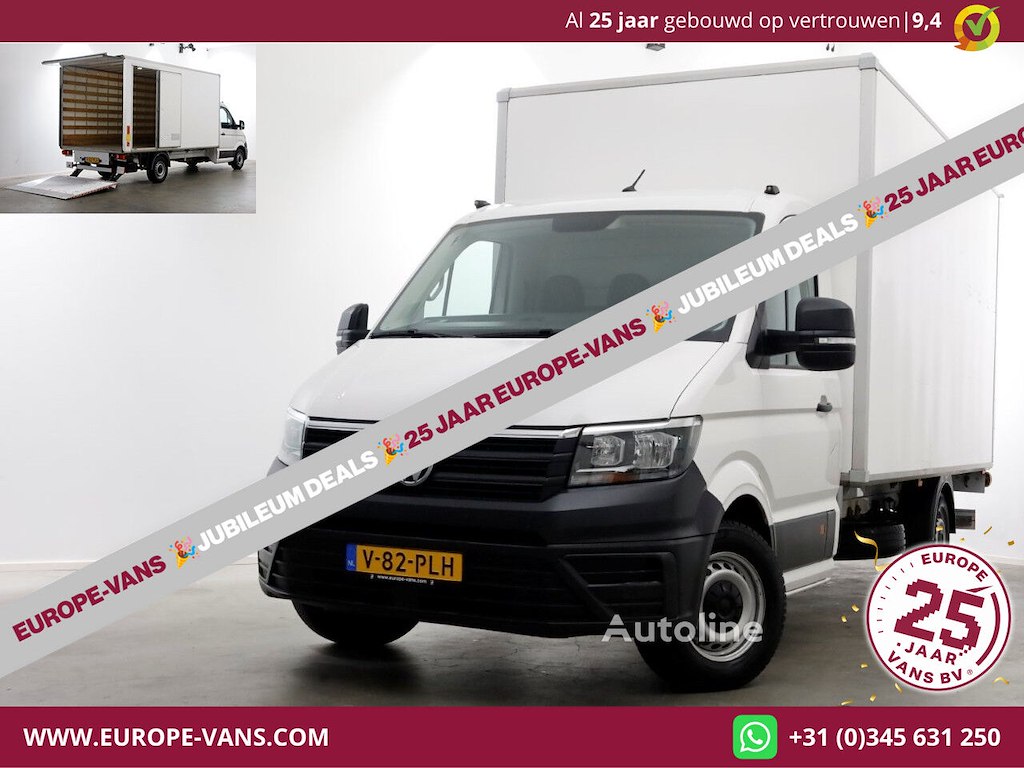 Volkswagen Crafter 35 2.0 TDI 140pk Bakwagen met laadklep en zijdeur 03-202 kamion furgon < 3.5t