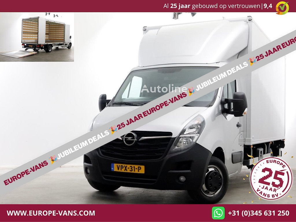 Opel Movano 2.3 Turbo 165pk Bakwagen met bovensluit-laadklep 1000kg e kamion furgon < 3.5t