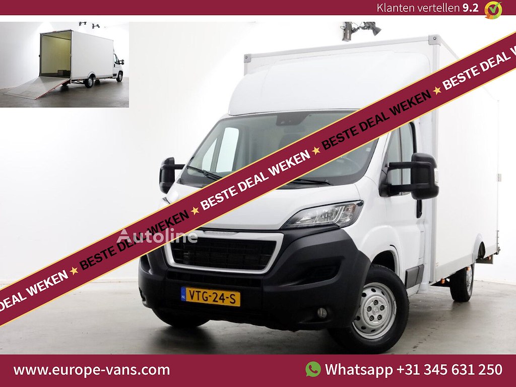 Peugeot Boxer 2.2 BlueHDi 165pk Durisotti Lowliner Bakwagen met laadklep kamion furgon < 3.5t