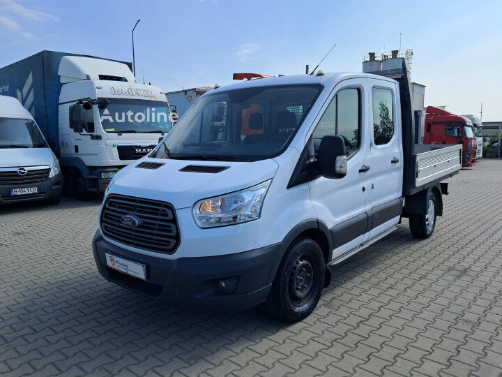 Ford TRANSIT DOKA 2.0D 170CP 6+1 LOCURI BENA FIXA EURO 6 kamion s ravnom platformom < 3.5t