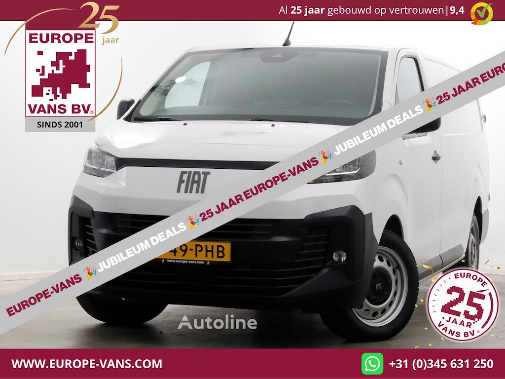 Fiat Scudo 2.0 Diesel 145pk Automaat L3 Airco/Navi/Camera 12-2024 minibus furgon