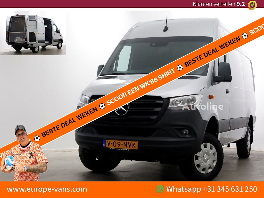 Mercedes-Benz Sprinter 316 CDI 163pk E6 L2H2 4x4 ZG1 Airco/Navi/Camera 12-2019 minibus furgon