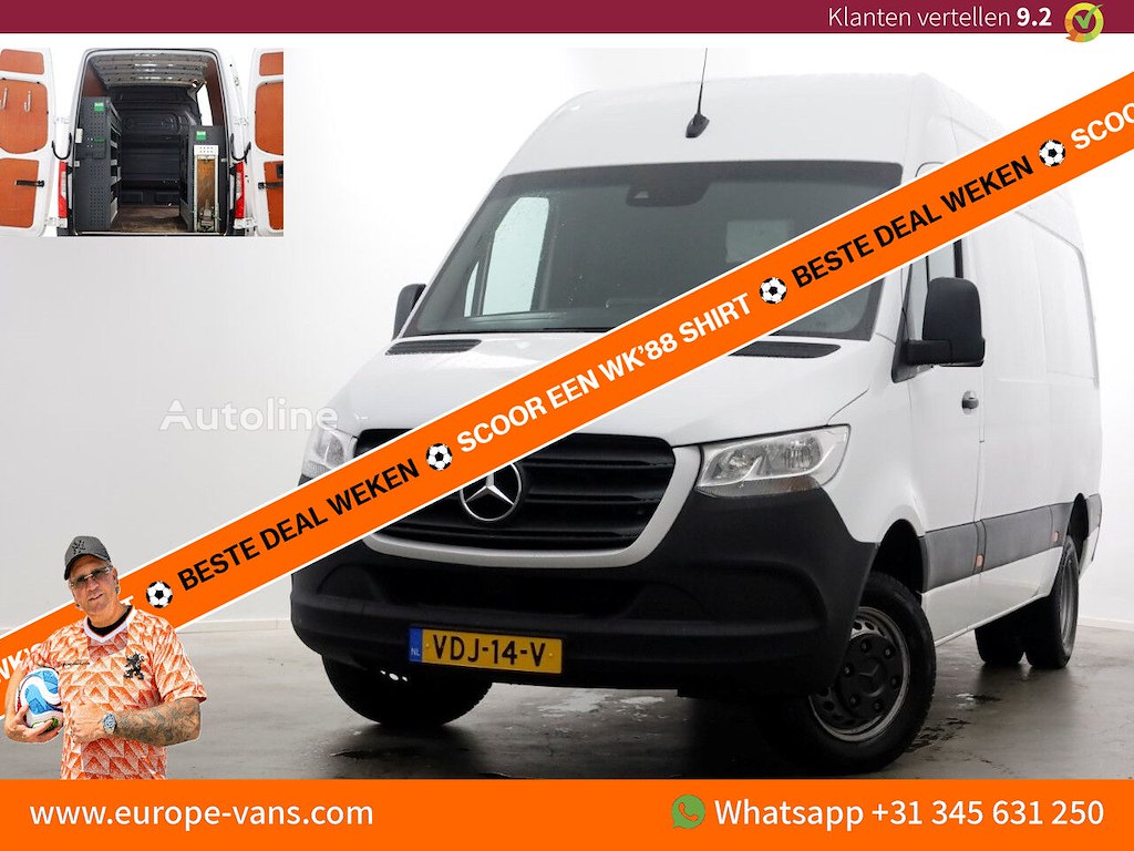 Mercedes-Benz Sprinter 516 CDI 163pk E6 L2H2 Airco/Inrichting/230V Trekhaak 35 minibus furgon