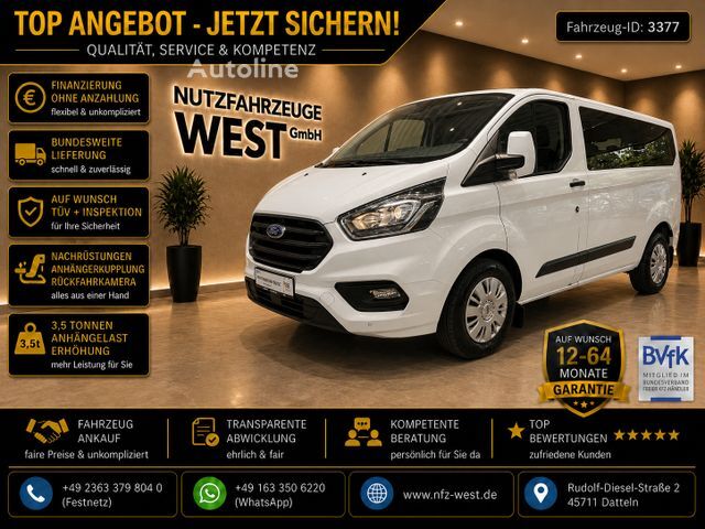 Ford Transit Custom *9-Sitzer*Garantie*1.Hand* putnički minibus