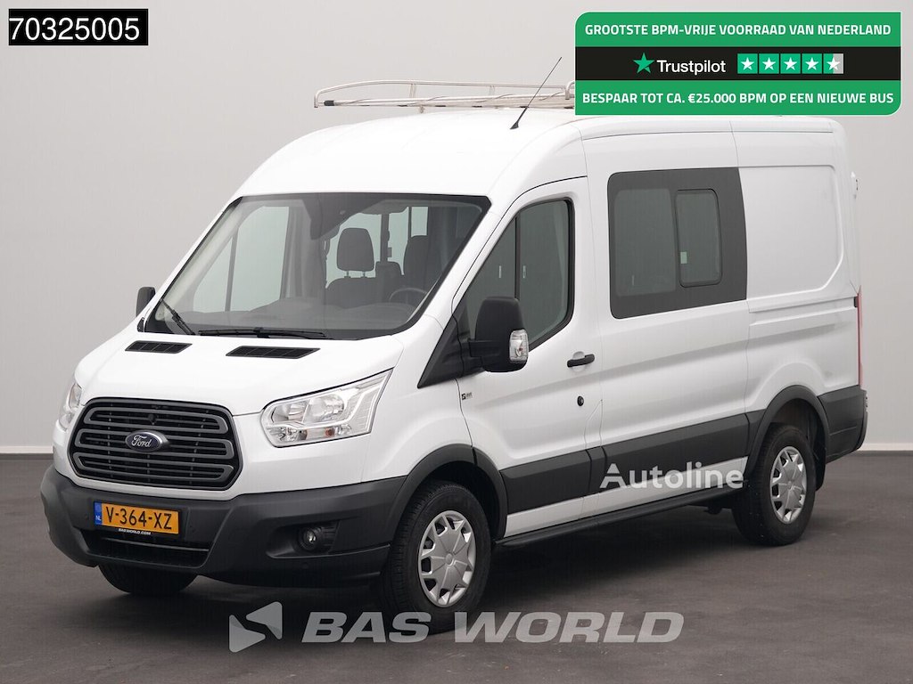 Ford Transit 105pk Dubbel Cabine L2H2 Trekhaak Airco Cruise Parkeerse laki furgon