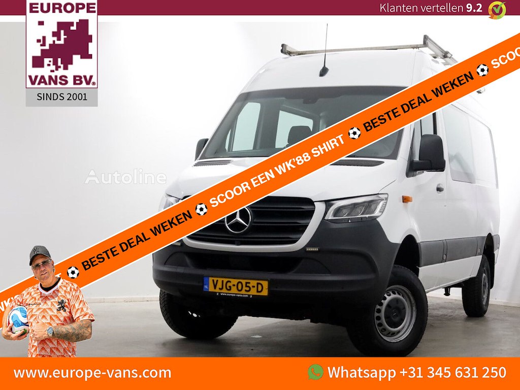 Mercedes-Benz Sprinter 316 CDI 163pk L2H2 7G Automaat 4x4 ZG1 D.C. LED/360° Ca kombi minibus