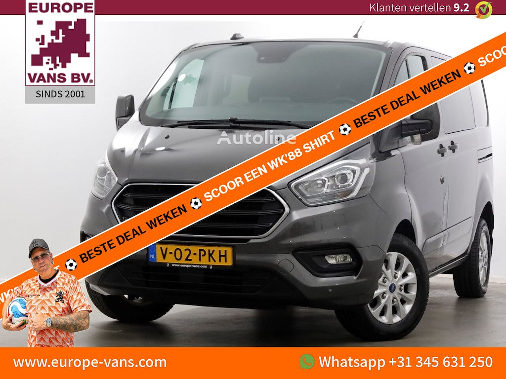 Ford Transit Custom 2.0 TDCI 130pk L1H1 D.C. Limited Airco/Navi/2x Sc kombi minibus