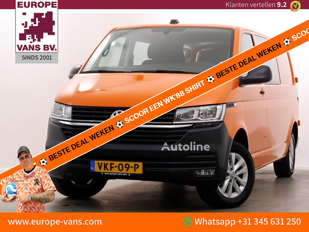 Volkswagen Transporter T6.1 2.0 TDI 110pk Lang D.C. Airco/Navi/Camera 04-20 kombi minibus
