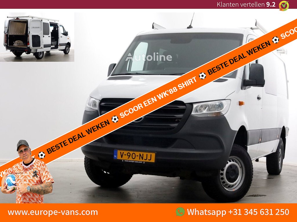 Mercedes-Benz Sprinter 316 CDI 163pk 7G Automaat L2H1 D.C. 4x4 ZG3 Airco/Navi/ kombi minibus