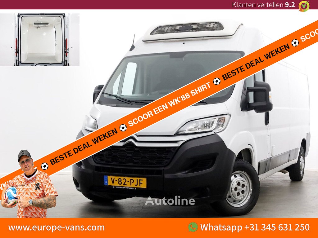 Citroen Jumper 33 2.2 BlueHDi 120pk L3H2 Koelwagen 12V Dag + 230V Nachtk minibus hladnjača