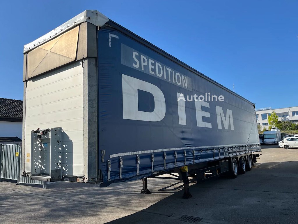 Schmitz Cargobull SCB S3T *MEGA *Plane *Tautliner *EDSCHA *Liftachse *verzinkter R poluprikolica sa kliznom ceradom