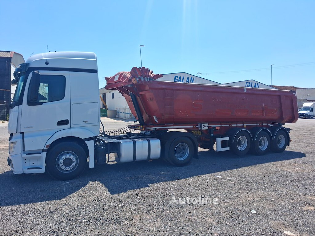 Galtrailer poluprikolica kipera