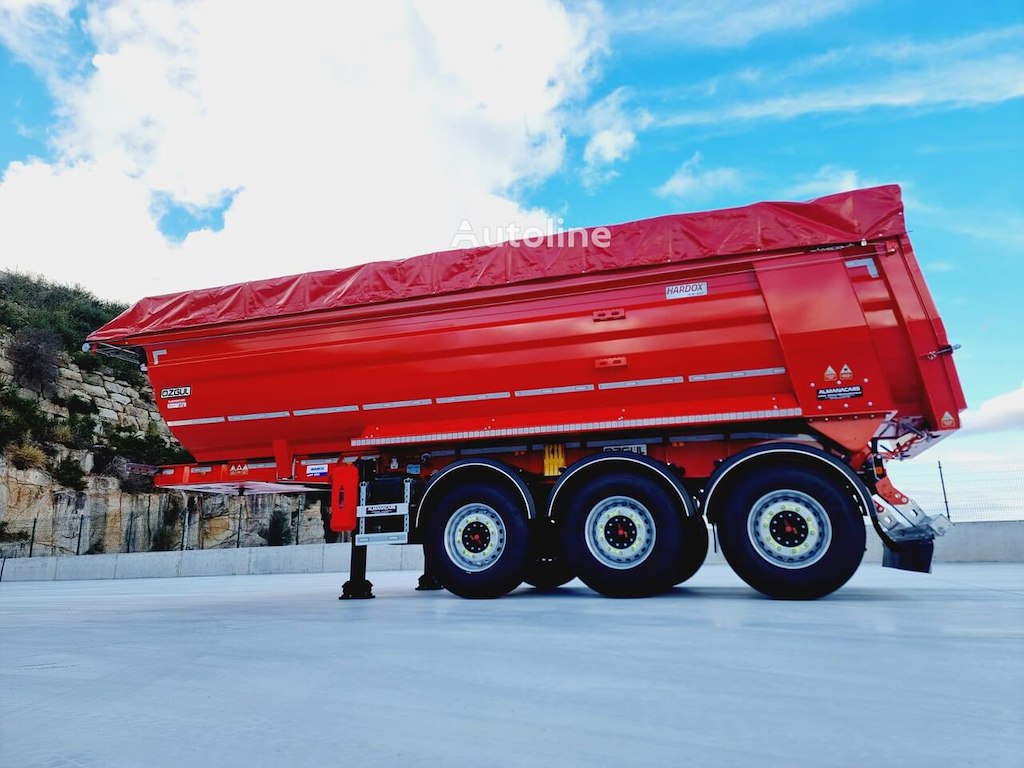 Nova Özgül 3 AXLE TIPPER SEMI TRAILER poluprikolica kipera