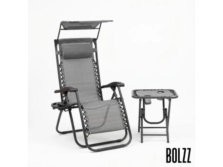 Bolzz PODESIVA BASTENSKA FOTELJA SA TENDOM GRAY BOLZZ