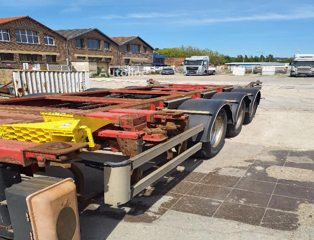 Fruehauf Trailer Chassis Gooseneck extendible 2x 20', 30', 40' and 45' poluprikolica za prevoz kontejnera
(664632)