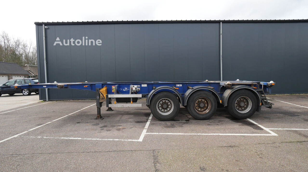 D-Tec Container transport trailer ADR 30FT poluprikolica za prevoz kontejnera