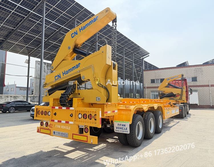Nova Hammar CN Hammer 45 Ton Sidelifter Trailer poluprikolica za prevoz kontejnera
