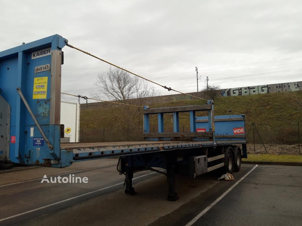 Kaiser Trailer Flat Platform Straight poluprikolica platforma
(548147)