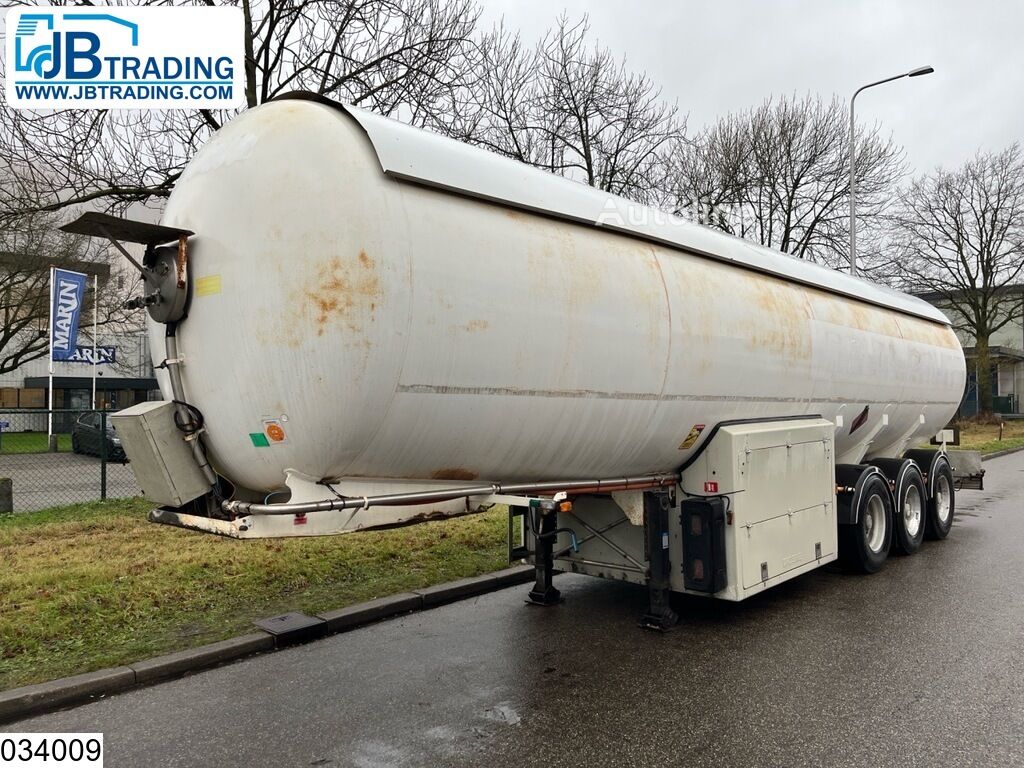 Guhur Gas 49300 liter, LPG GPL Butane gas, 1 Comp poluprikolica cisterna za gas