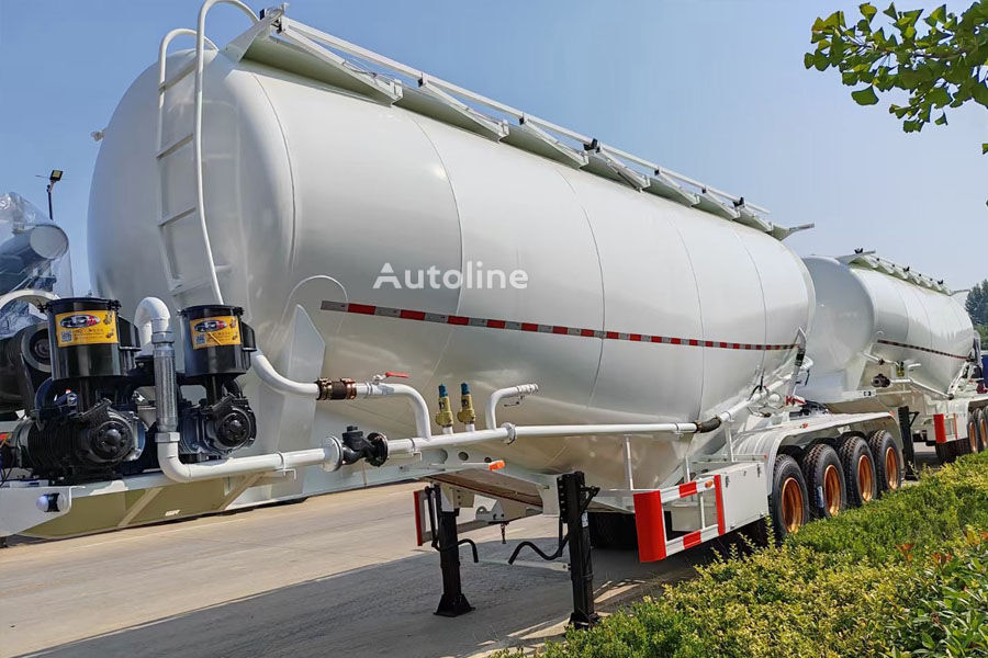 Nova Double Cement Tanker Trailer for Sale cisterna za prevoz cementa