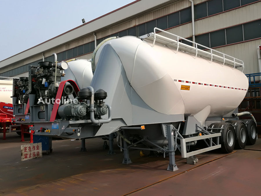 Coal / Lime Powder Tank Trailer for Sale cisterna za prevoz cementa