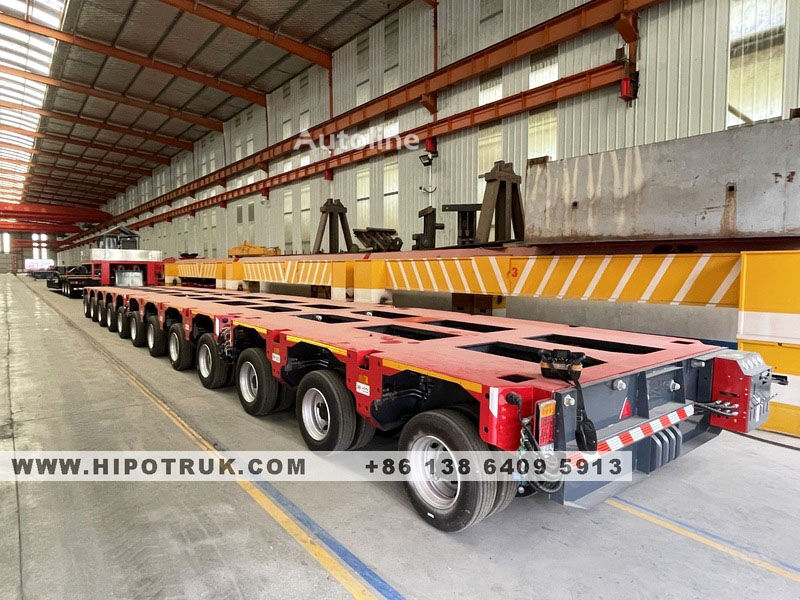 Nova Hipotruk Remolque Modular Hidráulico Multi-Eje 12 Líneas modularna poluprikolica