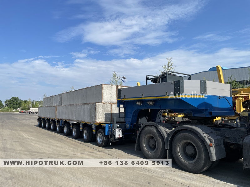 Nova Hipotruk Semirremolque Modular de 9 Ejes para Transporte Pesado modularna poluprikolica