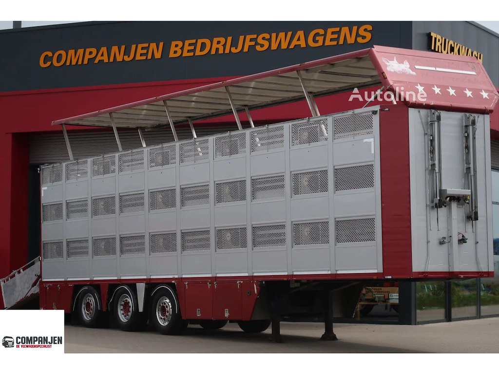 Van Hool Bekkers Type 1 92.10 m2 poluprikolica za prevoz stoke