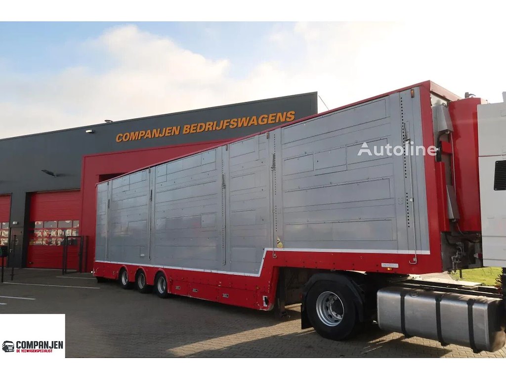 Pezzaioli SBA 31 - Cattle Transporter 93.13m2 poluprikolica za prevoz stoke