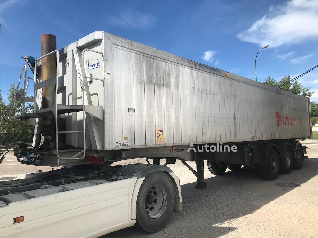 Leciñena CH-11000-AL-N-S poluprikolica za prevoz zrna