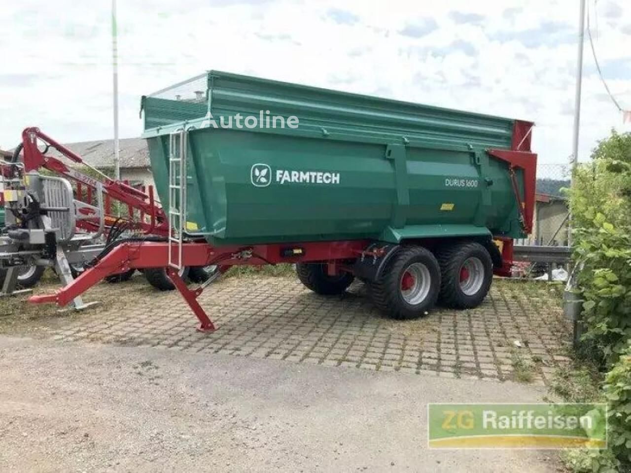 Farmtech durus 1600 prikolica kiper