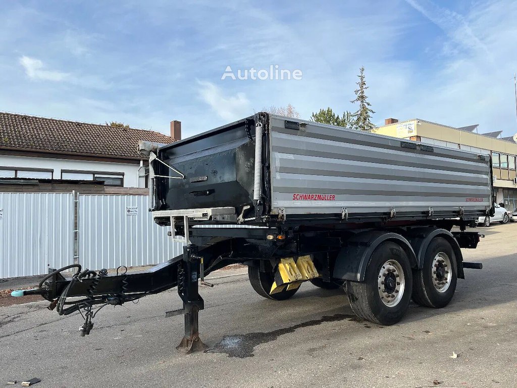 Schwarzmüller Z2 *3-Seiten-Tandemkipper *Rollplane *Alcoa *19.000 kg prikolica kiper