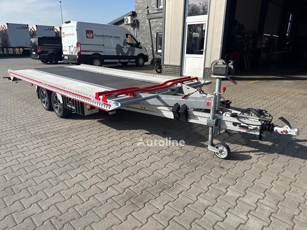 Fitzel EURO-TRANS 35-21/48 X PROFI-ED. // Handseilwinde prikolica autotransportera